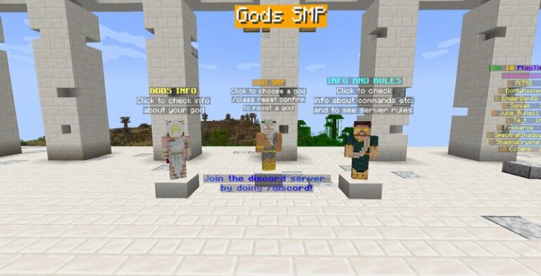 Best Gods Minecraft Servers — Minecraft Servers List